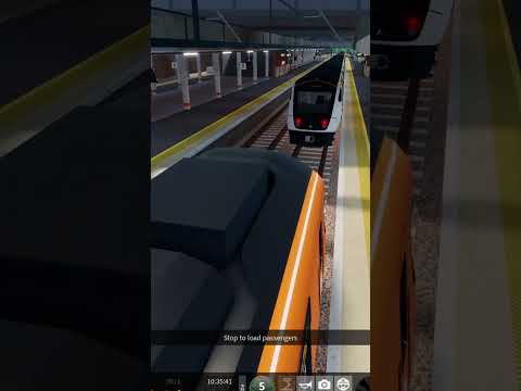 NEW SCR Class 397 COLLIDES with a Class 345 #shorts