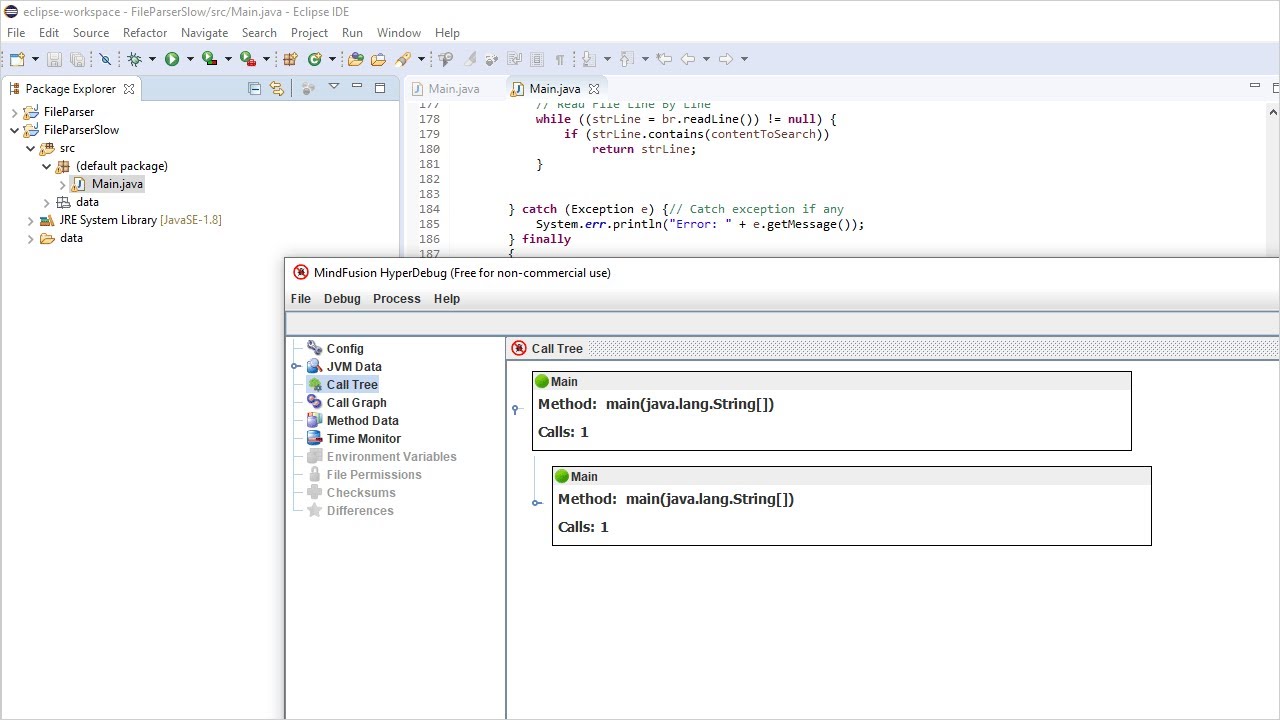 Optimizing a Java Application With MindFusion Java Profiler