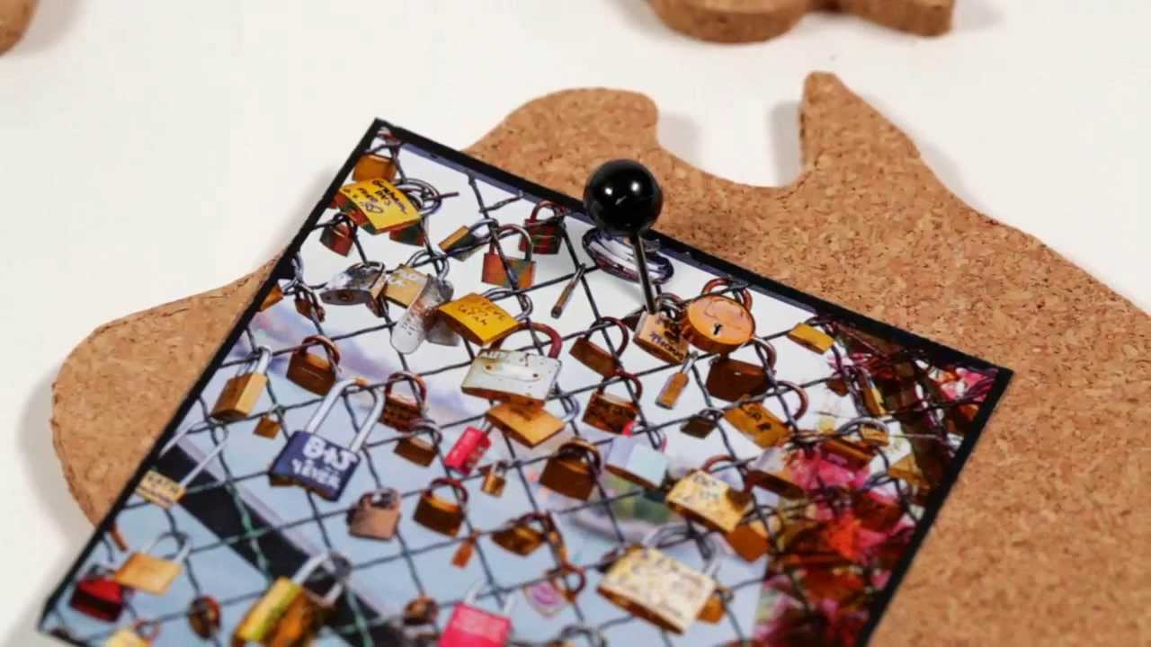 Corkboard Map from Luckies