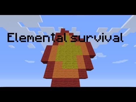Elemental survival Minecraft Map