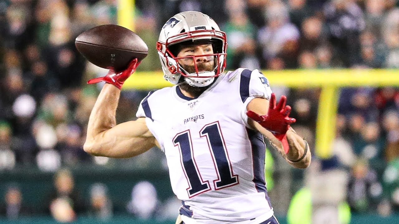 Every Julian Edelman Pass Completion | New England Patriots Highlights