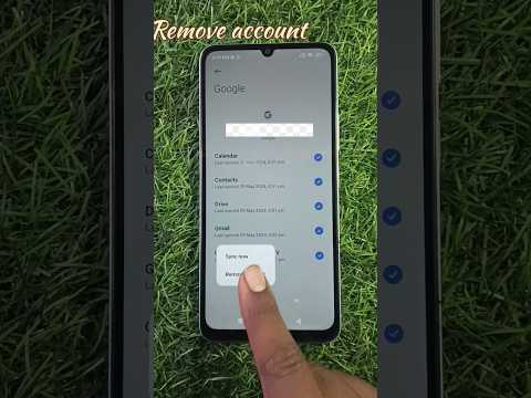 How To Remove Gmail Account From Redmi Note 13 ⚡ Redmi Note 13 Se Google Account Remove Kaise Kare 🔥