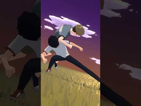 Let's Animate Anime Fight Scenes (Final) #3d #animation #anime #shorts #blender