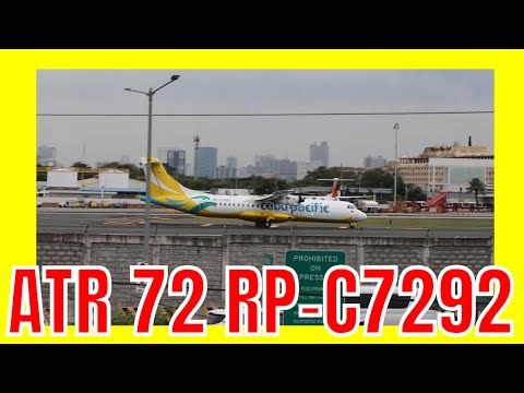 Cebu Pacific Airlines ATR 42/72 - MSN 1558 RP-C7292 DG6114 WNP-MNL NAGA to Manila