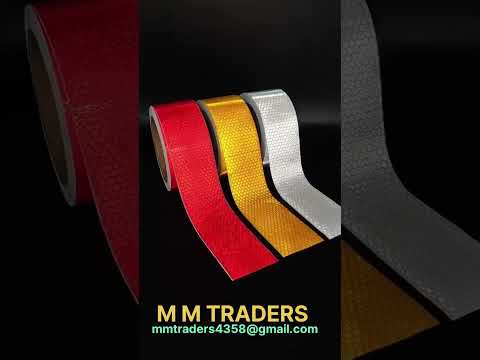 Reflective Radium Tape. for more information Gmail mmtraders4358@gmail.com#ytshorts #tape #bissness
