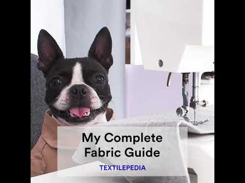 The Complete Fabric Guide Textilepedia By #Fashionary