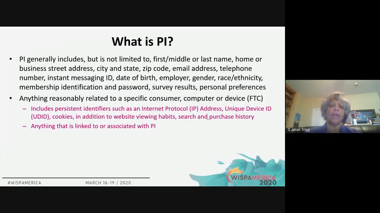 Developments on Privacy Rules