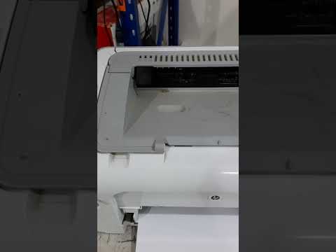 7x open close to test print for HP Laserjet P1102 #shorts #printer #trending #viral