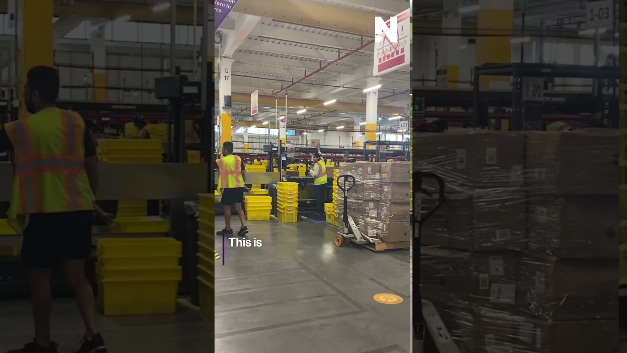 Inside the biggest Amazon fulfilment centre in Australia