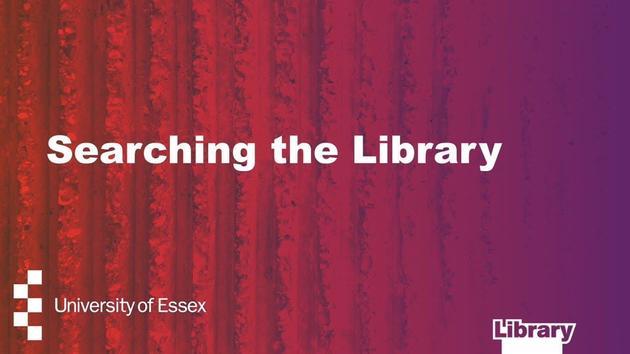 Searching the Library