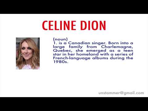 How to Pronounce Celine Dion
