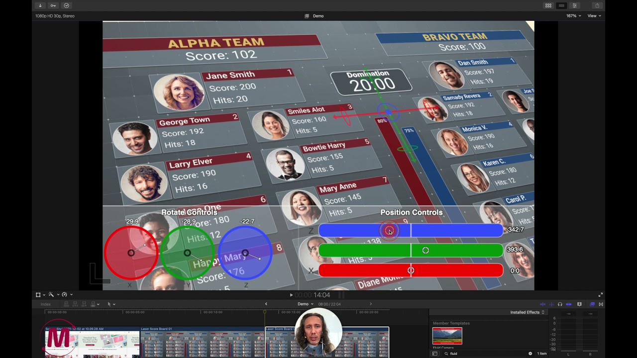 Introducing Fluid Camera Moves Effect for Final Cut Pro