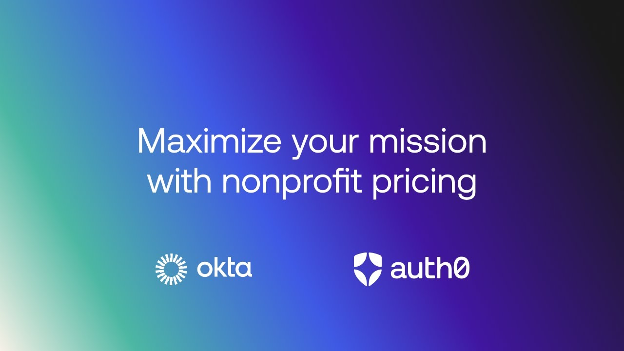 Auth0 and Okta for Nonprofits