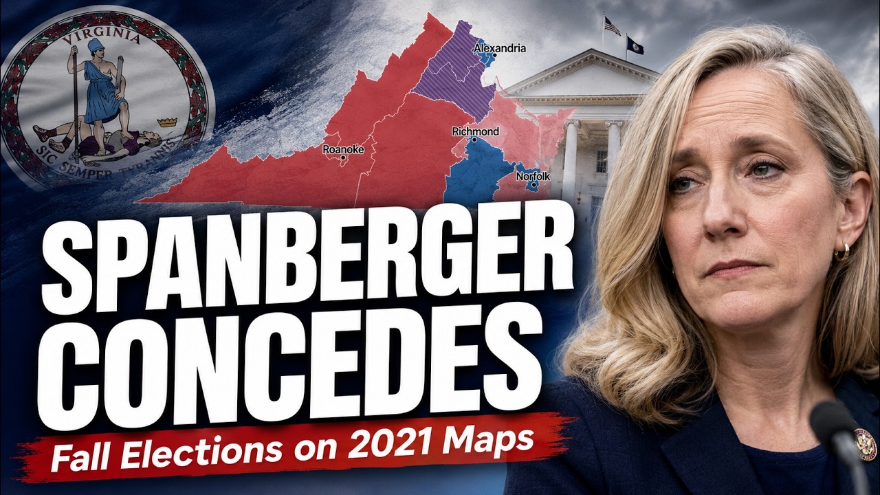 Spanberger Concedes: Fall Elections Under Old Maps After Gerrymander Smackdown