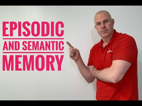 Episodic and Semantic Memory, by @TeacherToolkit