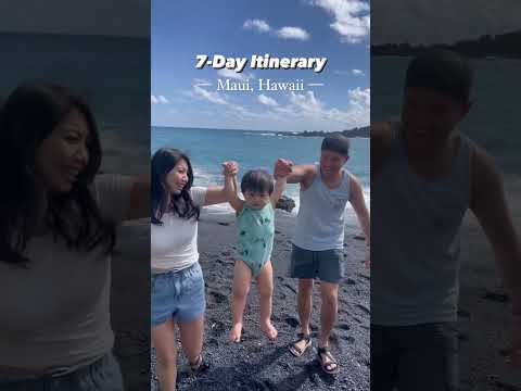 7-Day Itinerary - Maui, Hawaii
