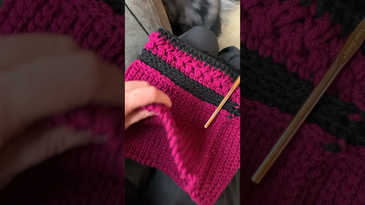 My current WIP! This pattern looks great in every color! Free pattern for testers (see below)!