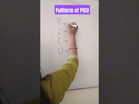 fullform of PICU! PICU ki fullform kya hoti hai!#medical #picu #lifeideology34 #youtubeshorts #gk