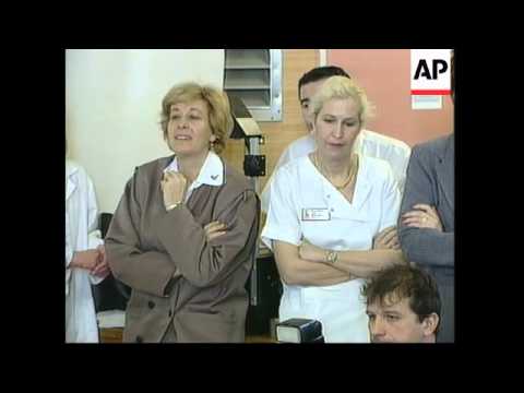 FRANCE: LYONS: DOUBLE HAND TRANSPLANT OPERATION (2)