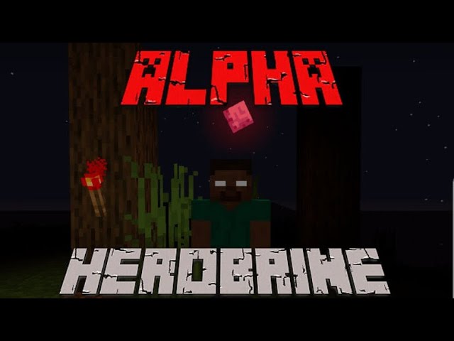 Alpha Herobrine Minecraft Data Pack