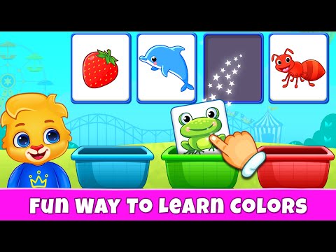 Fun and Educational Games for Toddlers | Learning App for Ages 3-5 (Free No Adds)