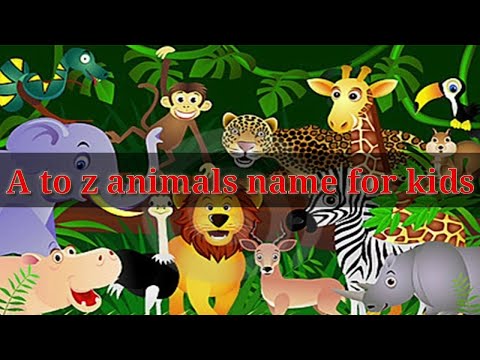 Zoo Animal Names | Learn wild animals name in English | Kids vocabulary | English Educational Video