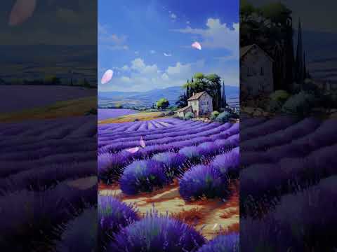 KOH Video Wallpaper AG365 Lavender Fields In Provence France