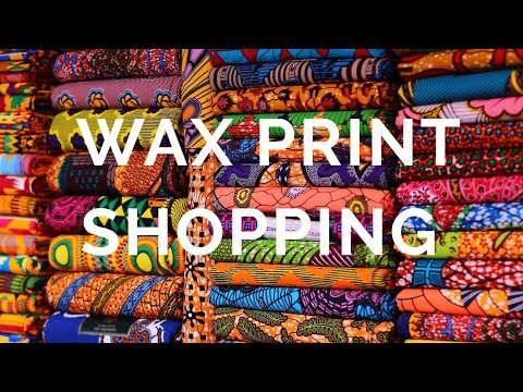 WAX PRINT | ANKARA FABRIC SHOPPING IN ACCRA,GHANA