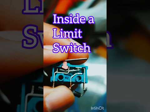 What's inside a Limit Switch? #electronics #arduino #design