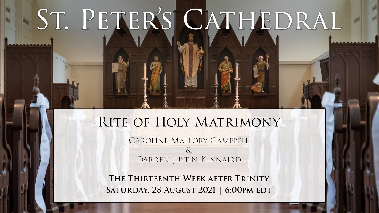 Wedding of Caroline Campbell & Darren Kinnaird | 28 Aug 2021, 6:00p