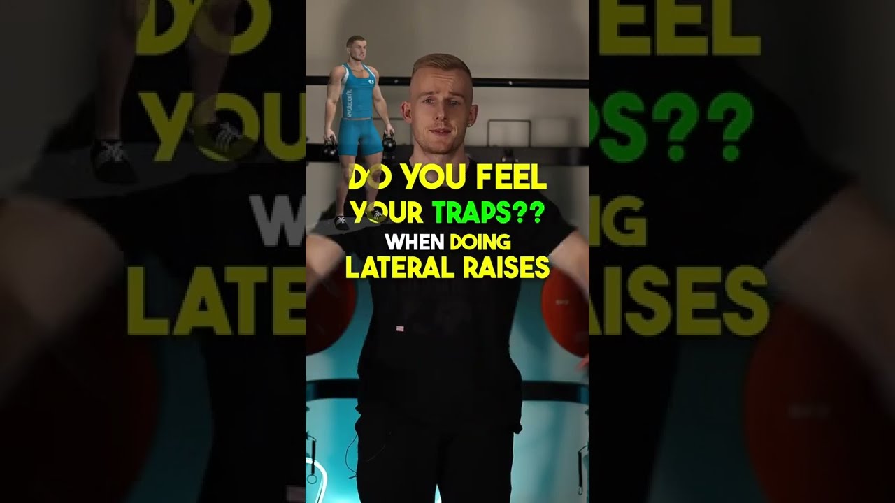 Traps taking over your lateral raises? FIX THIS!