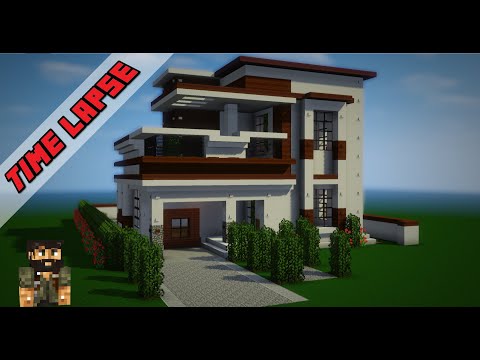 Large Modern House Minecraft Map