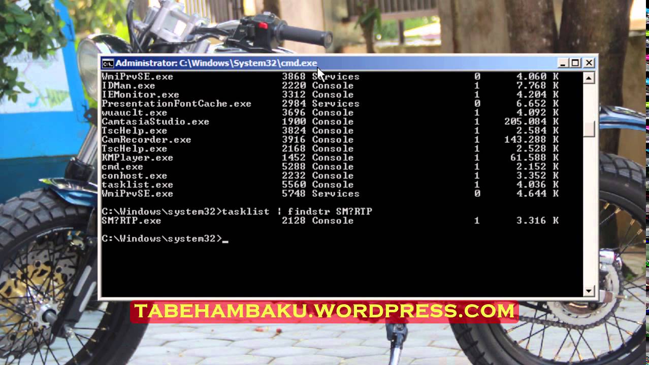 40.Tutorial CMD (TASKLIST DAN TASKKILL)
