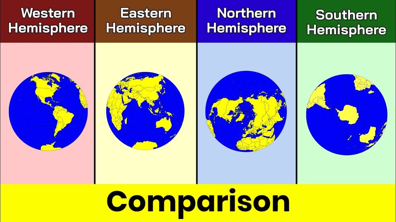Western Hemisphere vs Eastern Hemisphere vs Northern Hemisphere vs Southern Hemisphere | DD 2.o