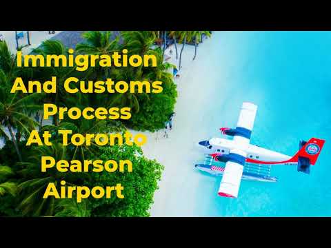 Immigration And Customs Process At Toronto Pearson Airport Canada
