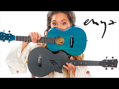 Black or Blue? Enya NOVA U and EUC-25D BU Ukulele Review