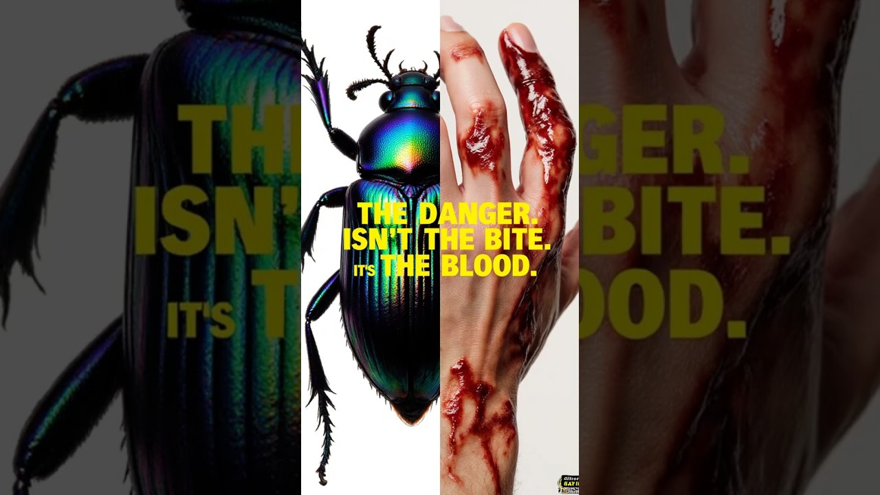 This Beetle's Blood is a Chemical Weapon