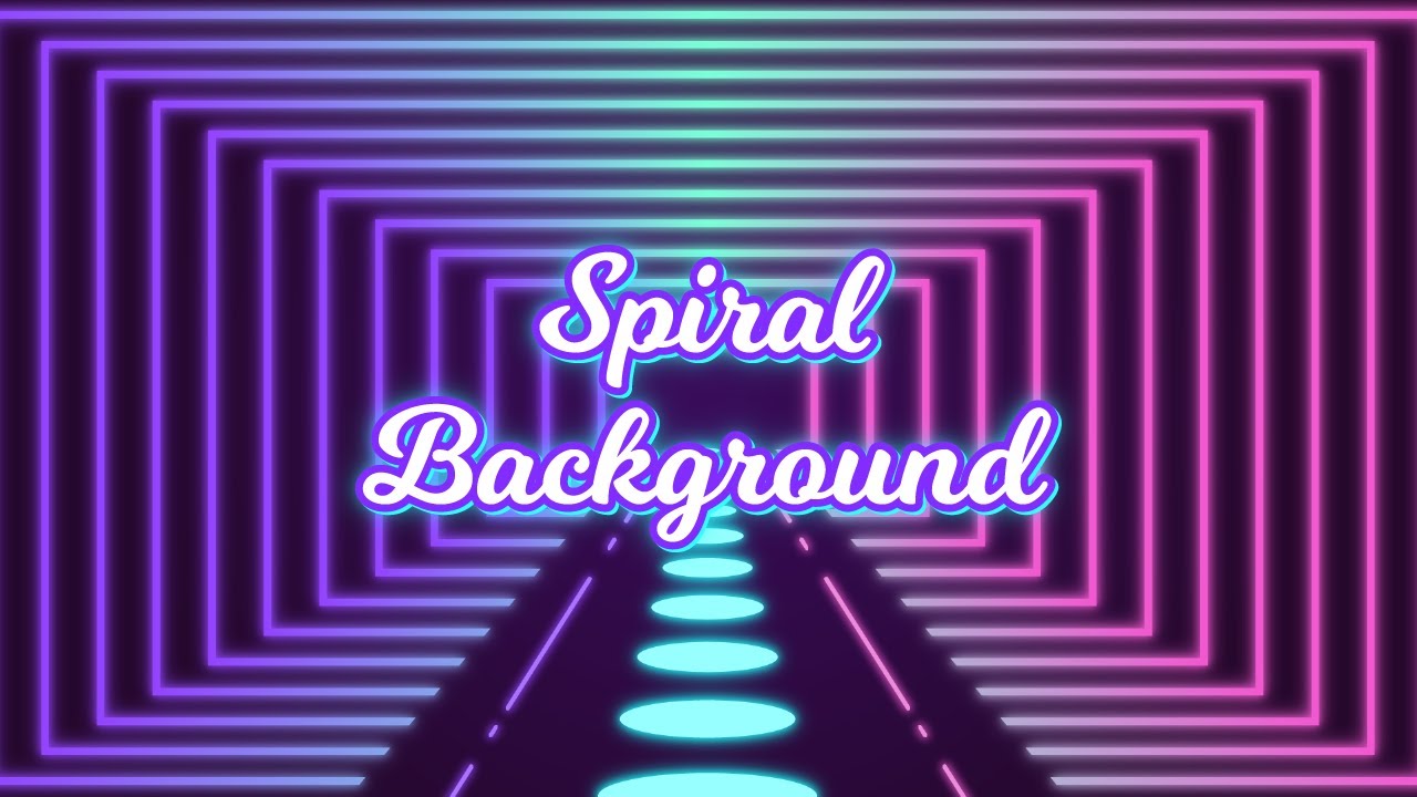 Create spiral background using blend tools | Adobe Illustrator