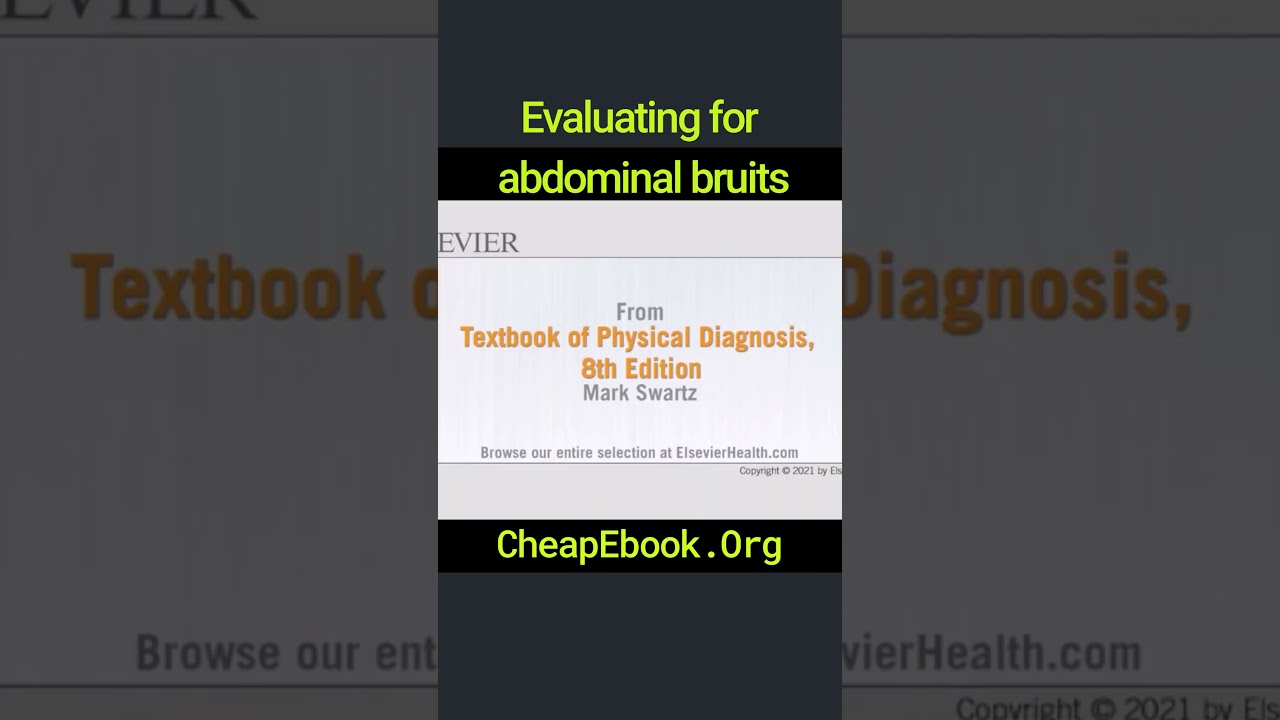 #MS038 Evaluating for abdominal bruits