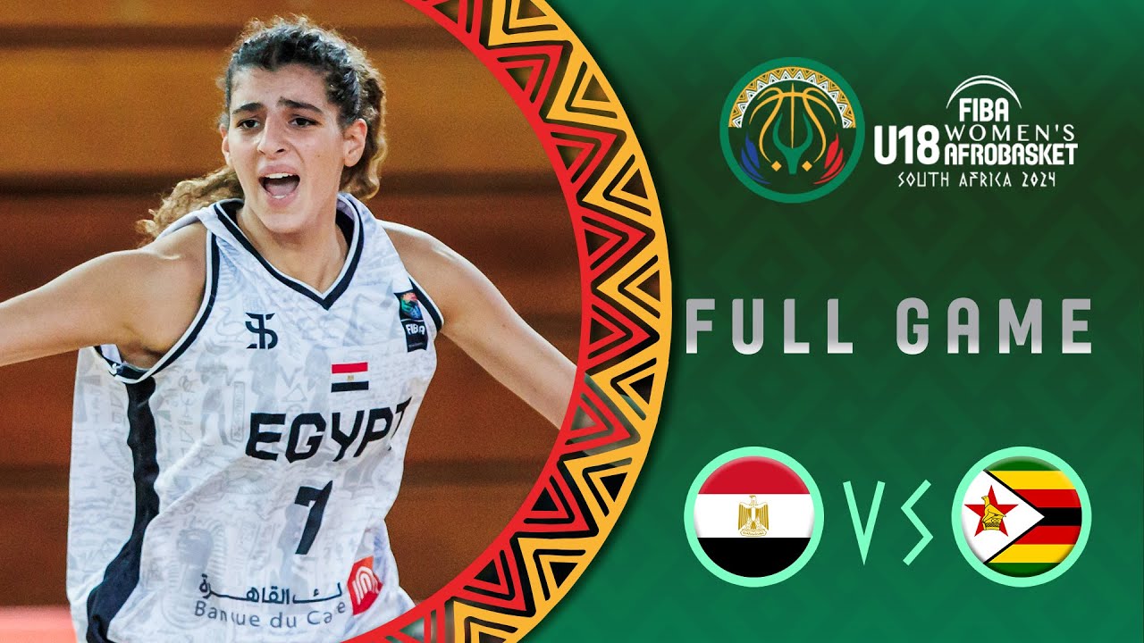 Egypt vs Zimbabwe - Group Phase - FIBA U18 Women's AfroBasket 2024 ...