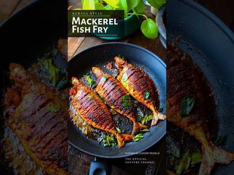 #shorts Kerala Mackerel Fish Fry Recipe | Ayala Fry | Mackerel Fry Recipe