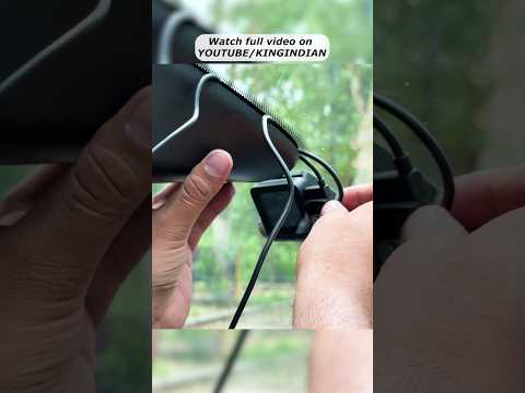 Best Dual Dashcam Installation.. 🔥 #dual #dashcam #camera #record #best