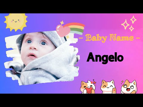 ANGELO | Angelo name meaning | Boy Name Meaning | Messenger, angel (2023)