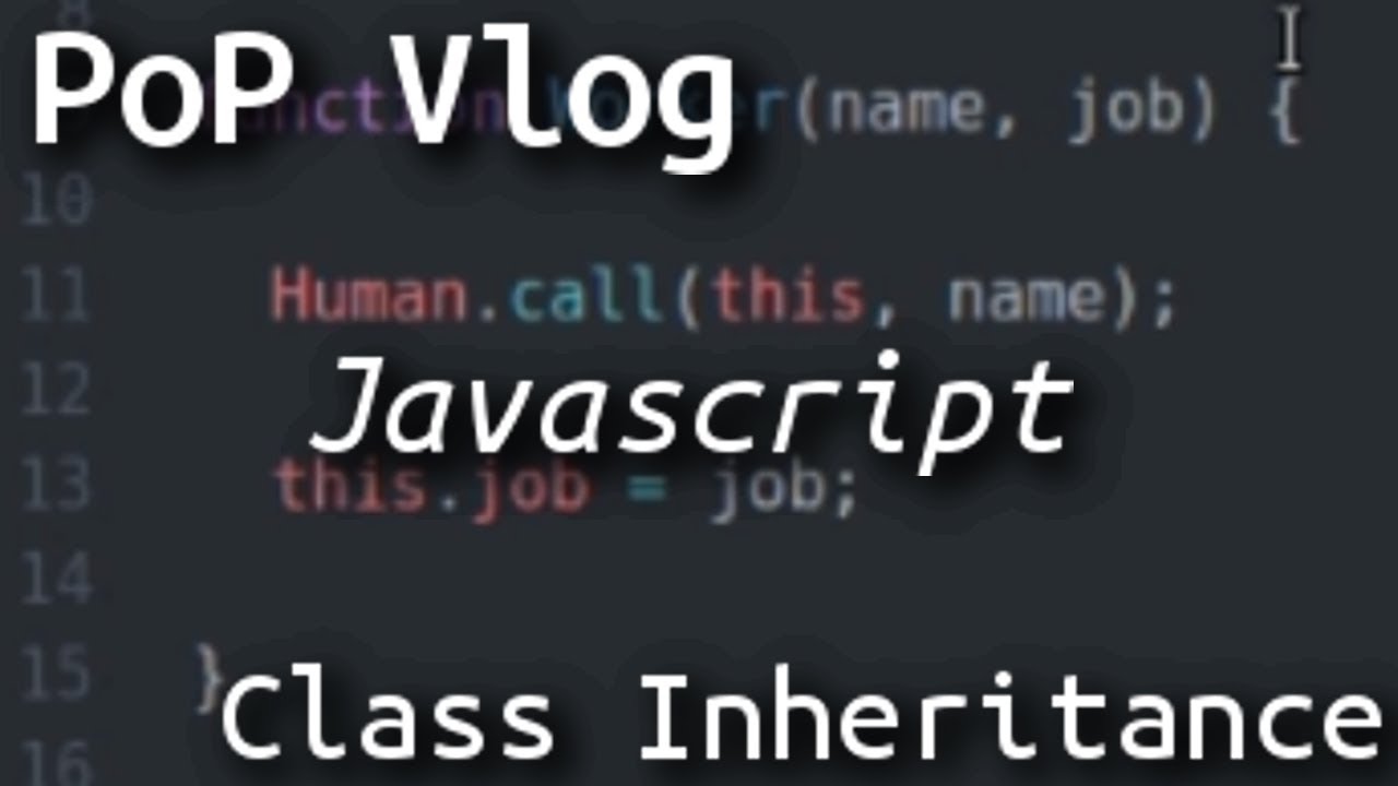 Javascript Class Inheritance Tutorial