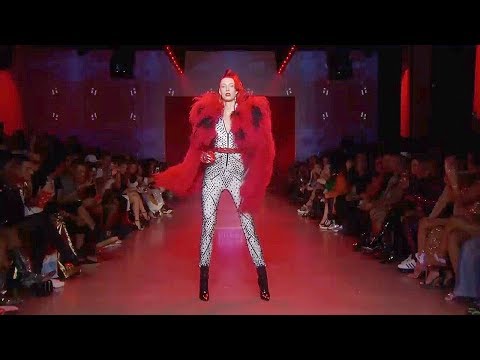 Dancer Leiomy Maldonado Does Epic Walk at The Blonds' Show at New York ...