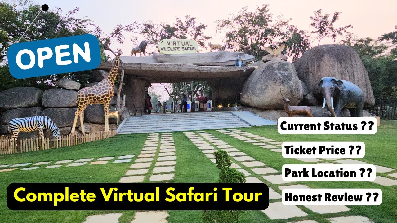 Exploring the Virtual Wildlife Safari Park in Kondapur, Hyderabad ...