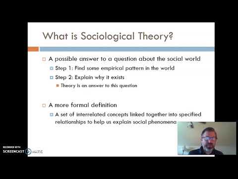 What is Sociological Theory?
