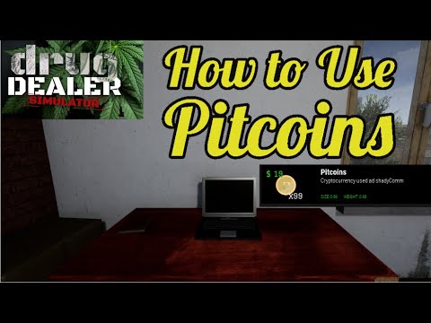 How to use Pitcoin PTC Cryptocurrency explained | Drug Dealer Simulator | Tips & Tricks