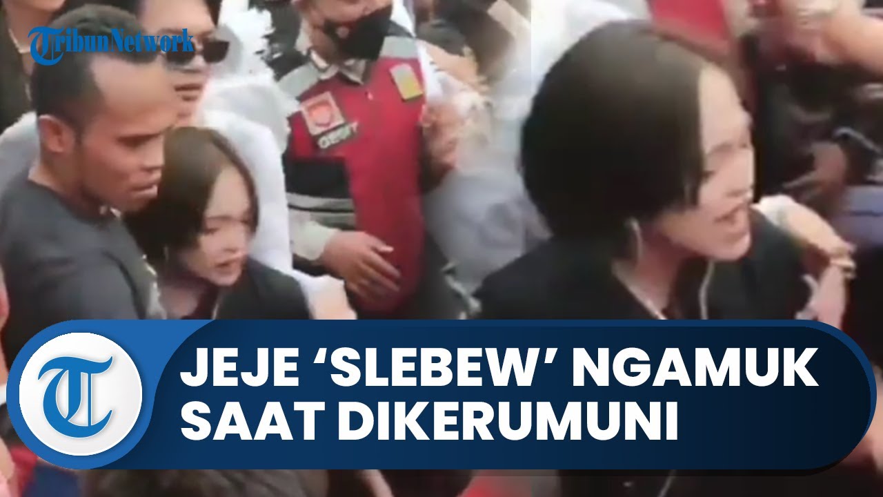 Dikerumuni Banyak Orang, Jeje 'Slebew' Ngamuk di Citayam Fashion Week: Minggir Dulu, Nanti Foto ...