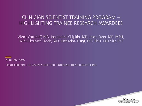 Clinician Scientist Training Program